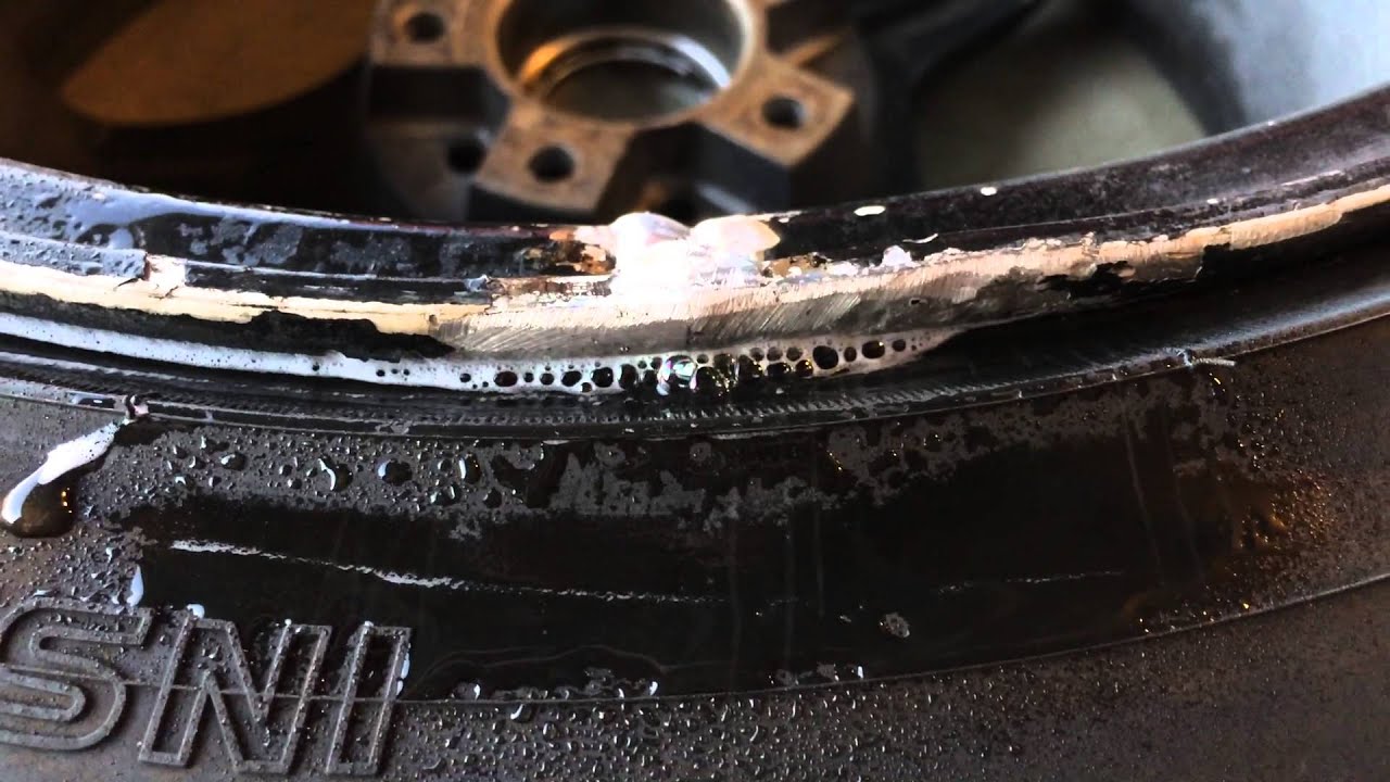 How to Fix a Cracked Rim That Leaks Air