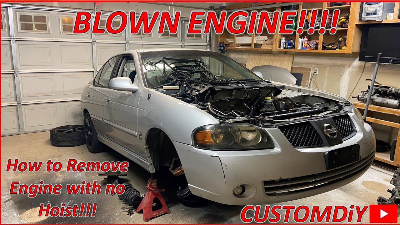 How to Remove an Engine Without a Hoist - Car News Box