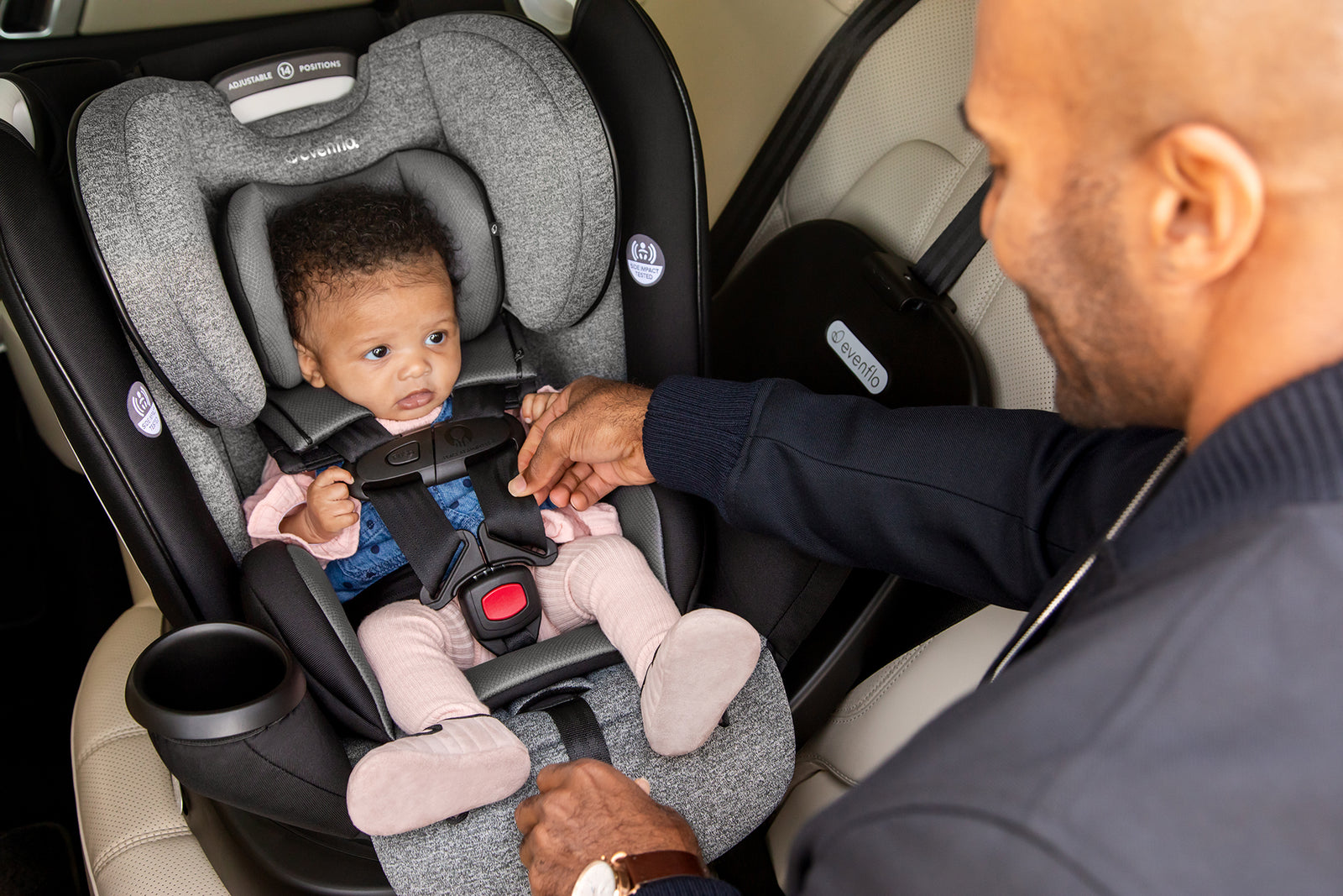 How to Adjust Evenflo 360 Car Seat Straps