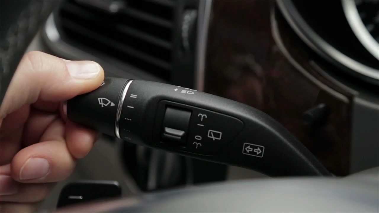 How to Turn on Rain Sensing Wipers Mercedes