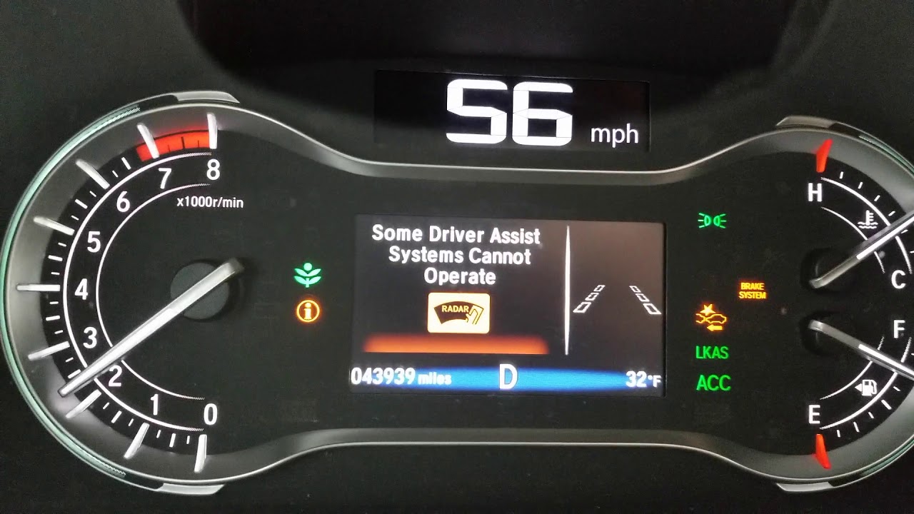 What Does Some Driver Assist Systems Cannot Operate - Car News Box