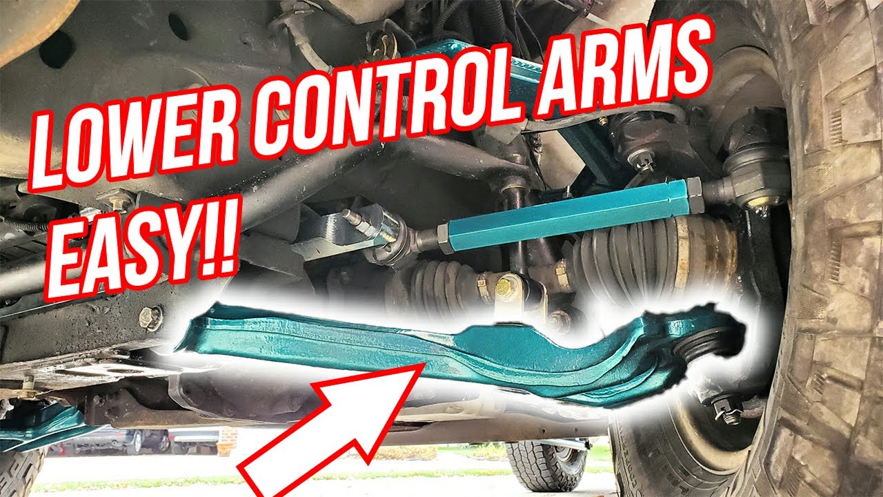 How To Remove The Lower Control Arm
