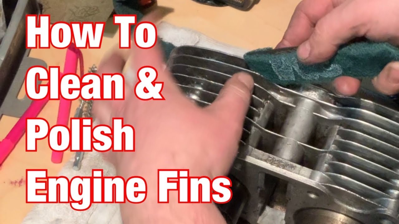 How to Clean Harley Engine Fins